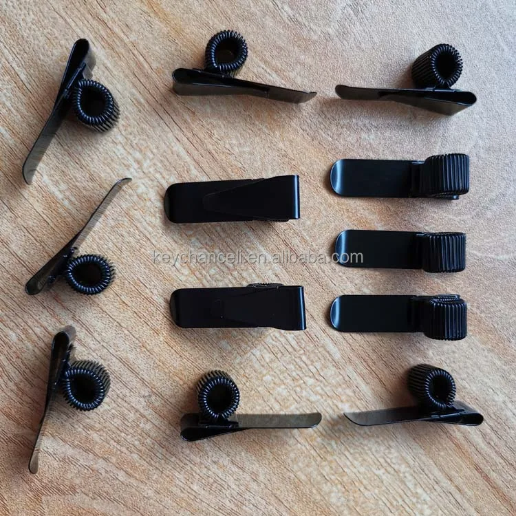 Black Powerful Magnetic Spring Pen Holder - Secure & Stylish