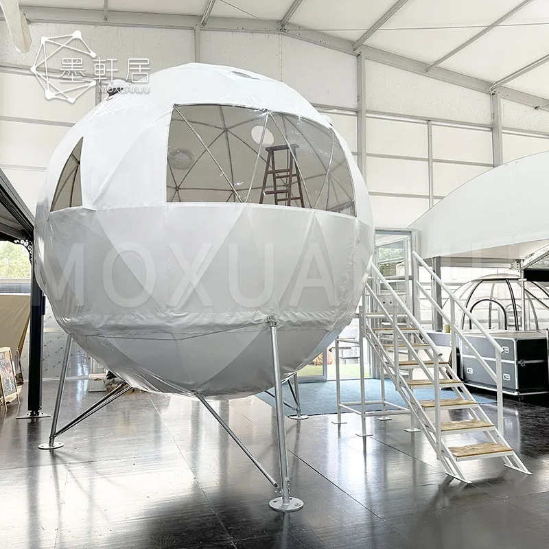 New Eco Glamping Geodesic Tree House Dome Hanging Glamping Tents for ...