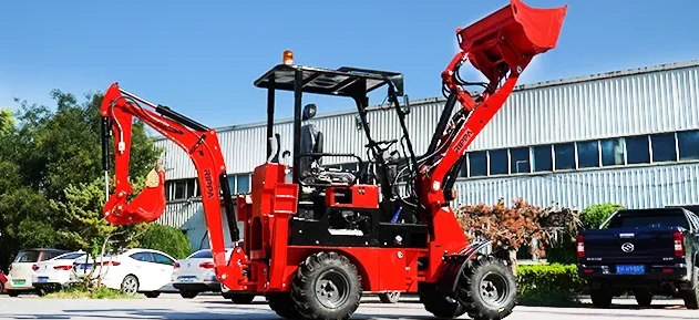 Mini 4x4 Backhoe Excavator Loader - High Efficiency Earthmoving