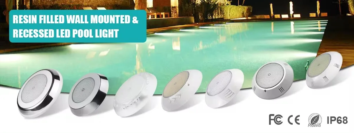 Wall Mounted Submersible Pool Lights Underwater Rgb Led Swimming Pool Lamps - Buy Swimming Pool ...