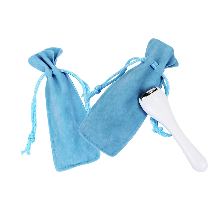 Mini 24k Gold Eyes Lips Face Yoga Ridoki Roller Massager Wrinkle Fine ...