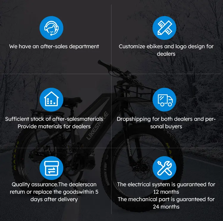 EX1 E 72V 3000W 40Ah 11KW Electric Dirt Bike 29 Inch Bicycle Central ...