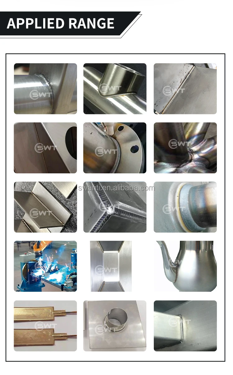 Swanti Professional Automatic Robot Weld Aluminum Pipe Profile Machine ...