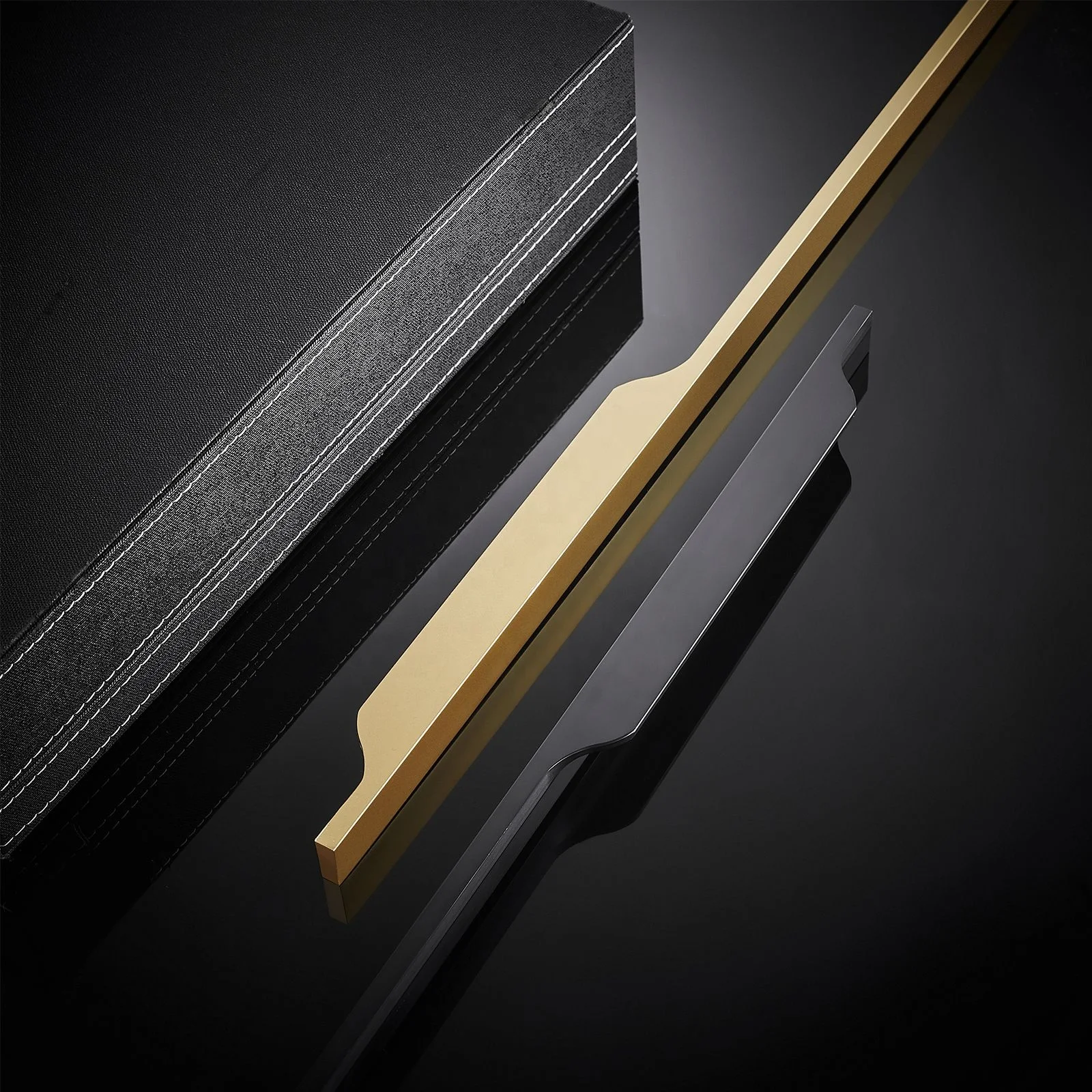 Long Wardrobe Pull Profile Handle OEM Aluminum Concealed Cabinet Pull ...