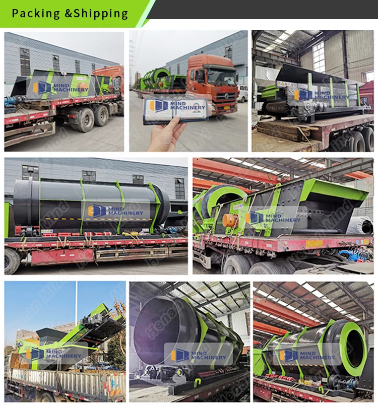 Garbage Sorting Equipment Garbage Recycling Machine Disc Screen ...