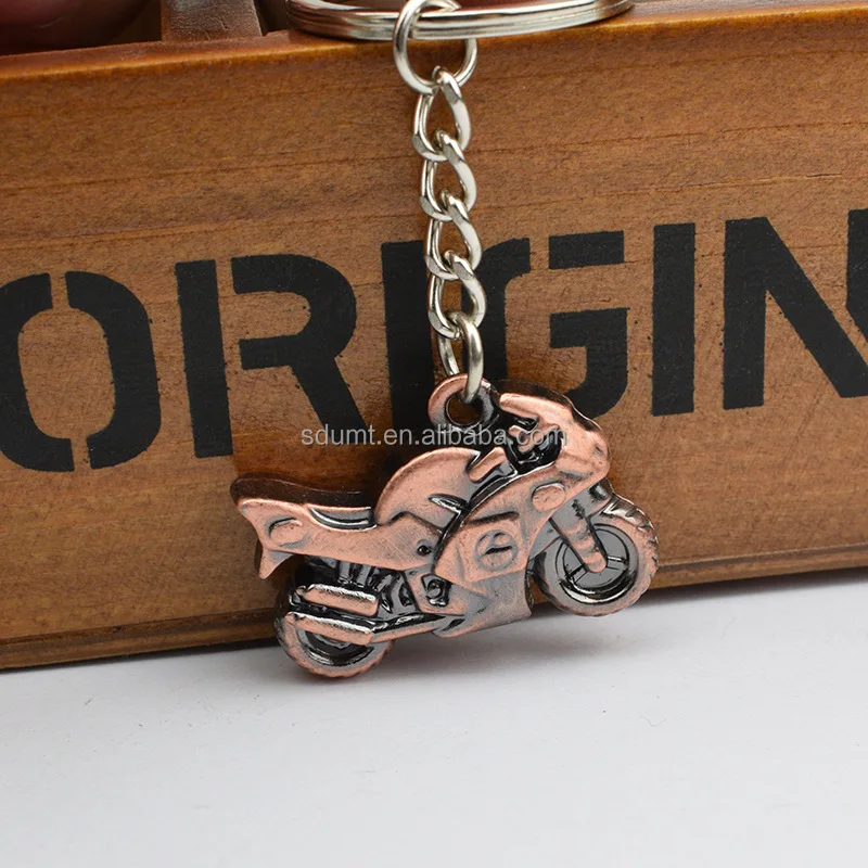 Cool Design Motorcycle Shape Pendant Keychain Metal Jewelry for Men ...