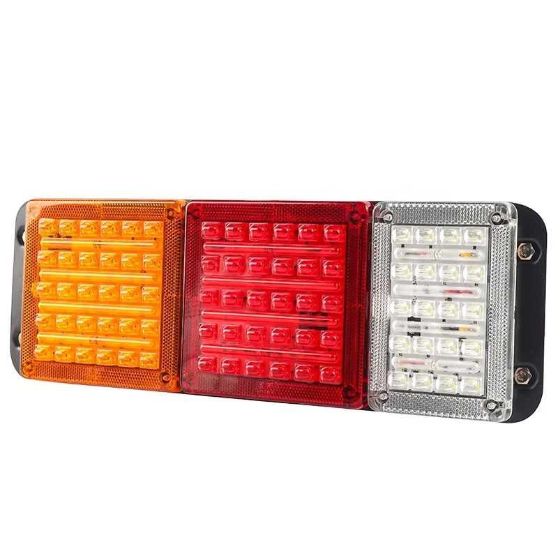 Upgraded Deba Waterproof 12v 24v Led Trailer Lights Amber Red White ...