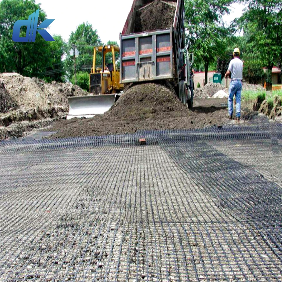 Fiberglass Geogrid 30-300kn/m For Road Asphalt Reinforcement & Oem