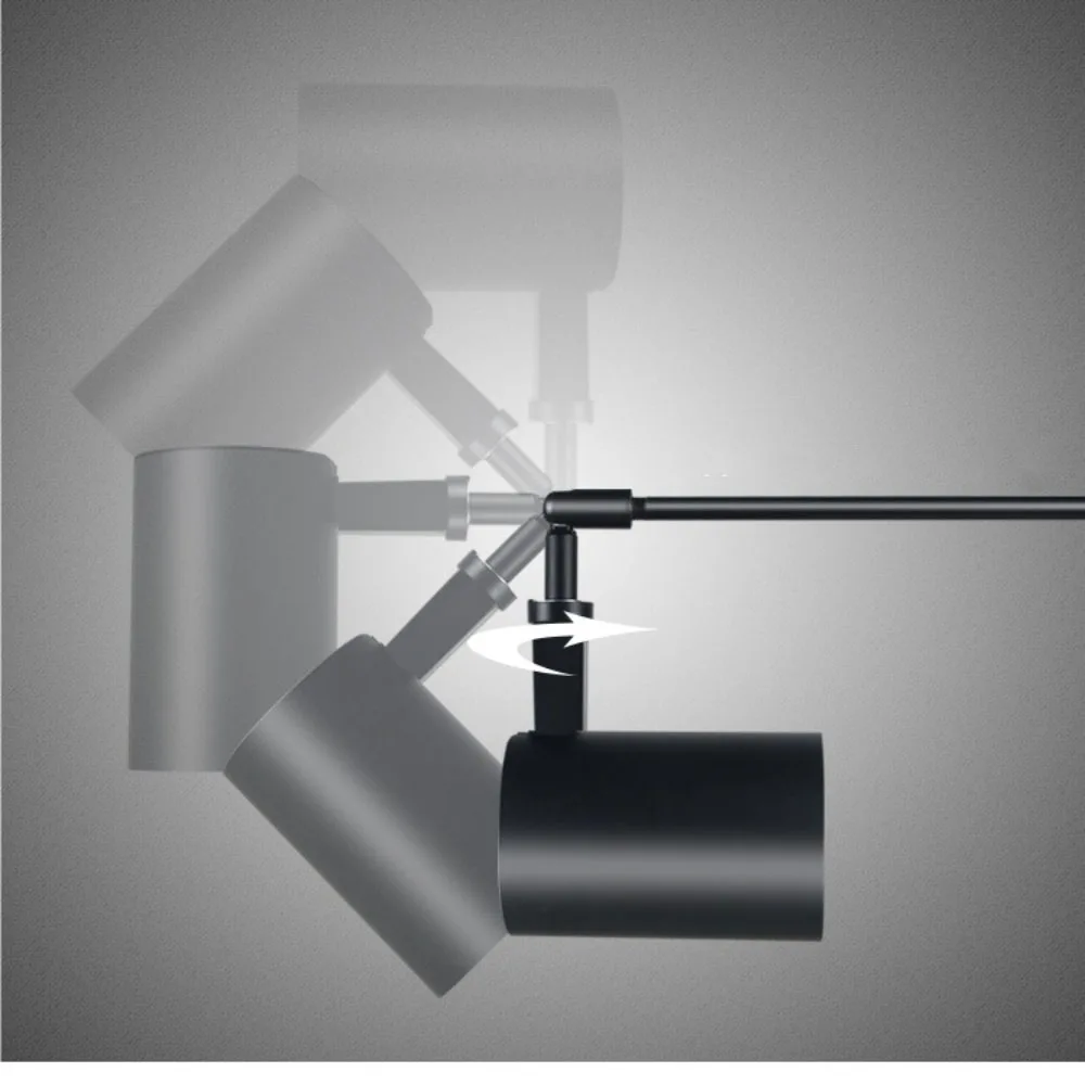 Exhibition LED Wall Painting Telescopic Rod Plug-in Series Light ...