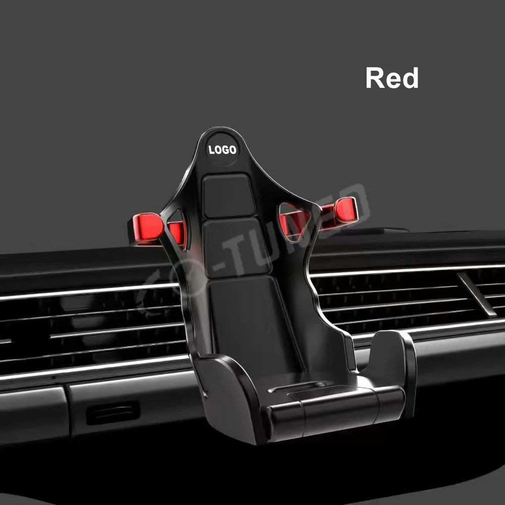 Stable Racing Seat Phone Holder - Customizable & Universal