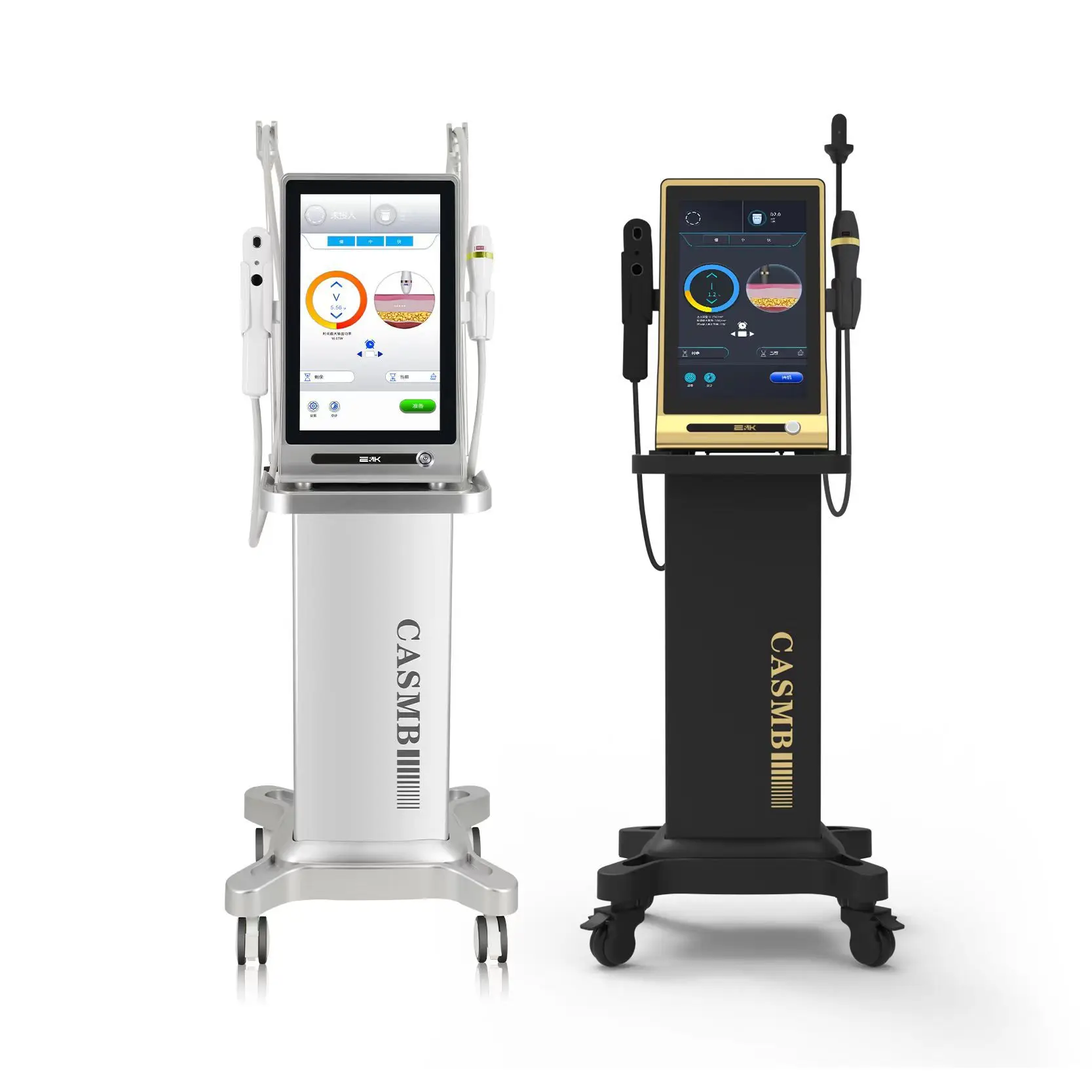 7D HIMFU Portable Max 7DHIFU MFU Machine 8 Cartridges 2 Handles Ultra ...