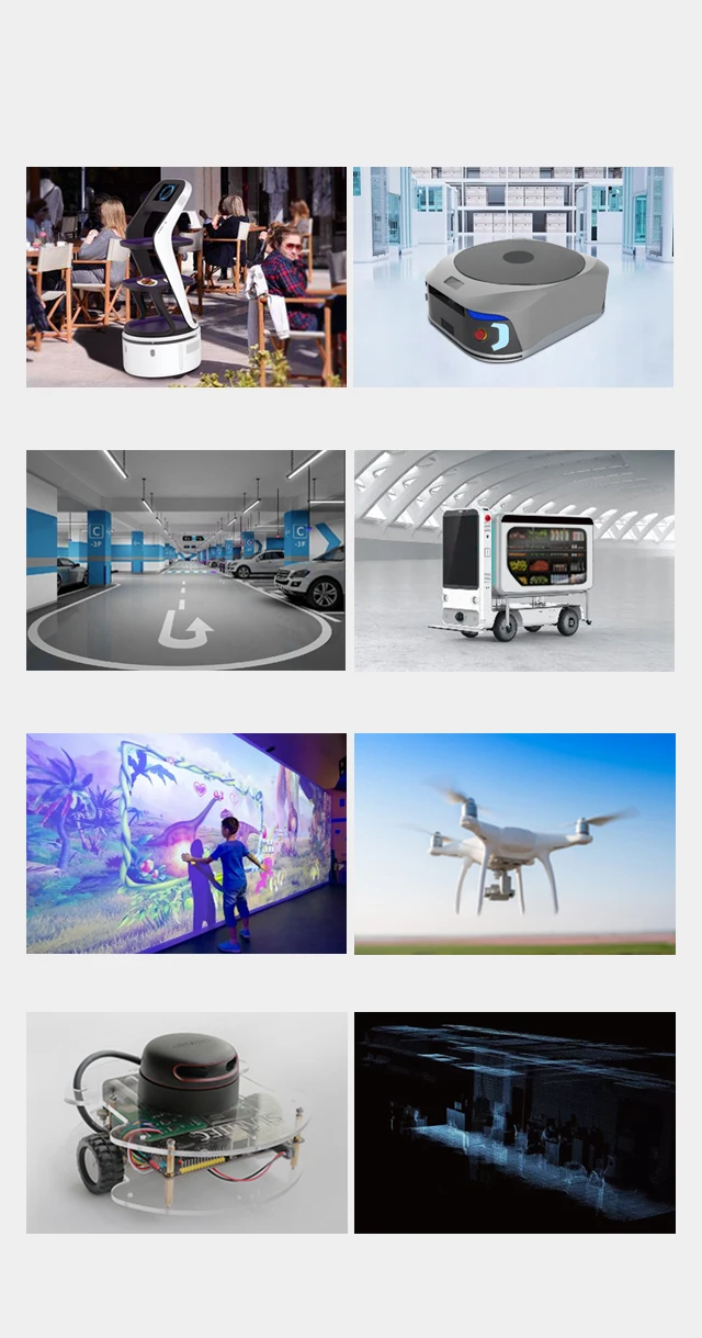 Industrial Sensor Mobile lidar Scanner Waterproof 2D Slamtec Lidar ...