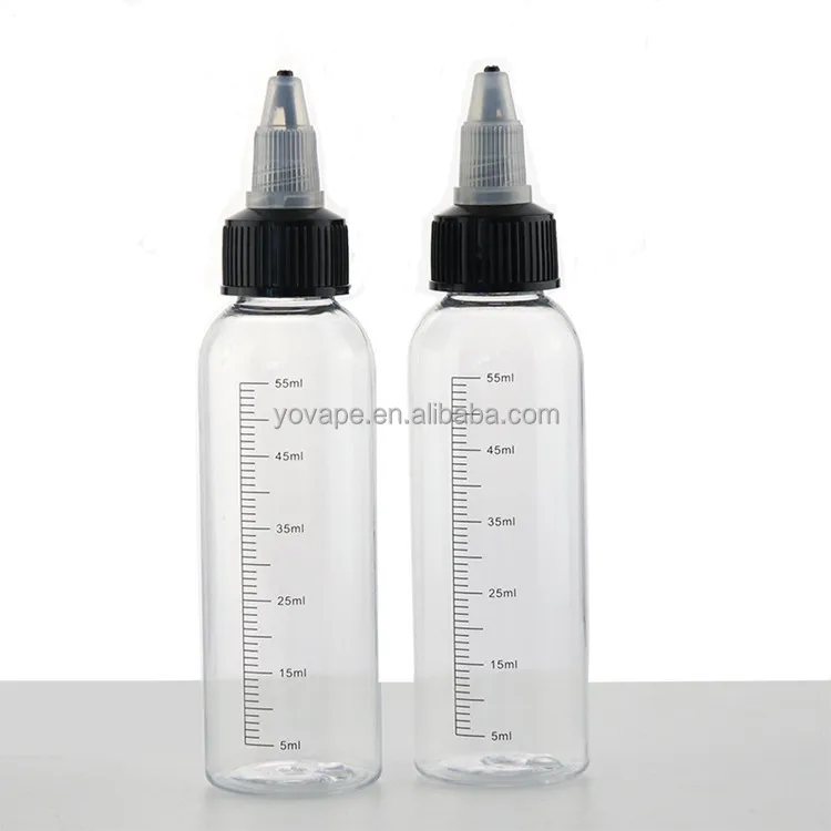 Transparent Black Scale Cap - 60ml to Oz Conversion