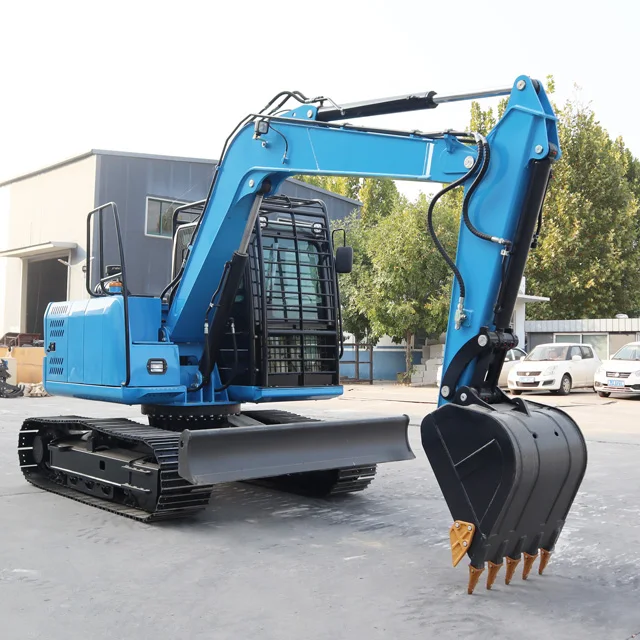 6 Ton Excavator - Digger Machine with Hydraulic Crawler