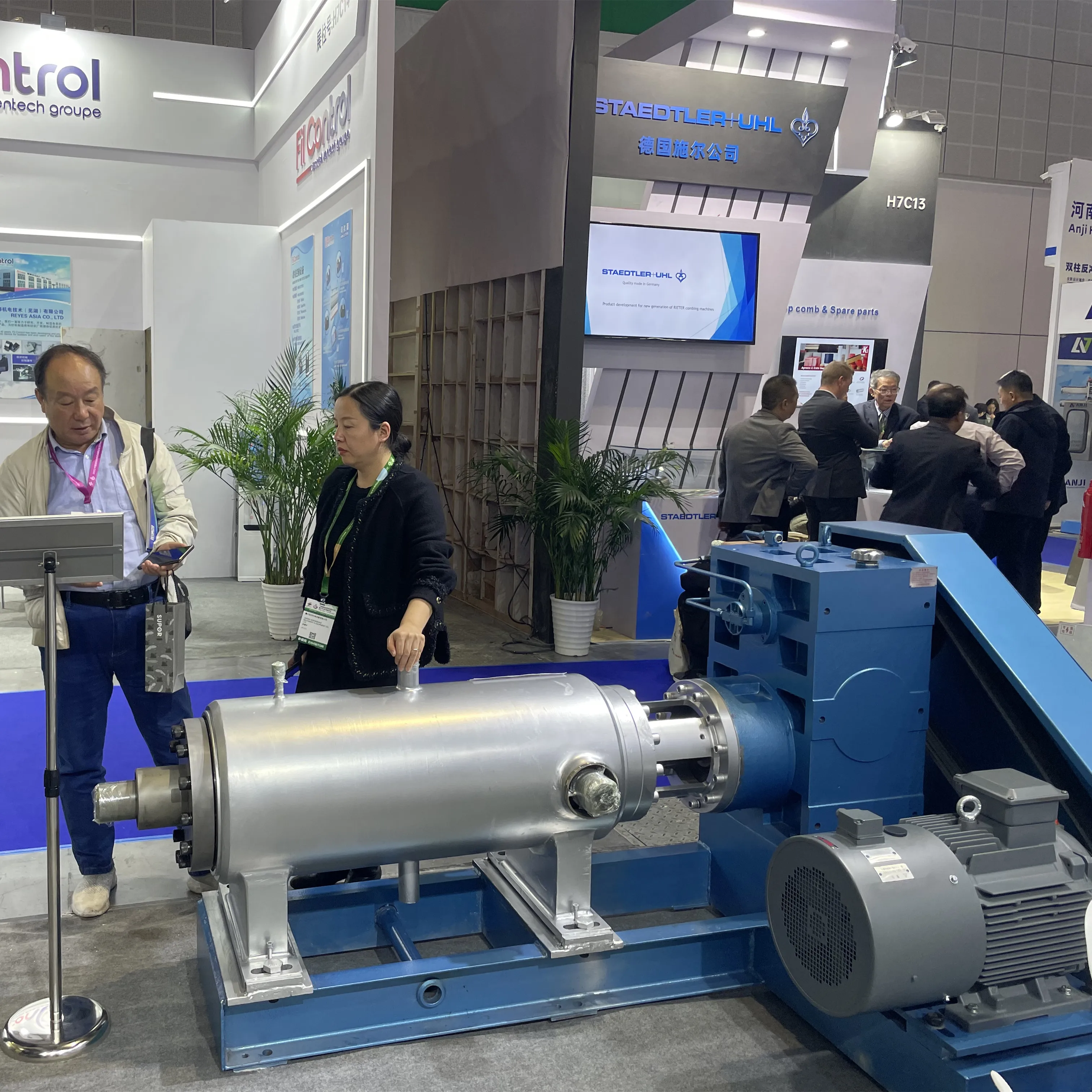 Melt Direct Spinning Machine Dynamic Mixer For Polymer Melt Mixing ...