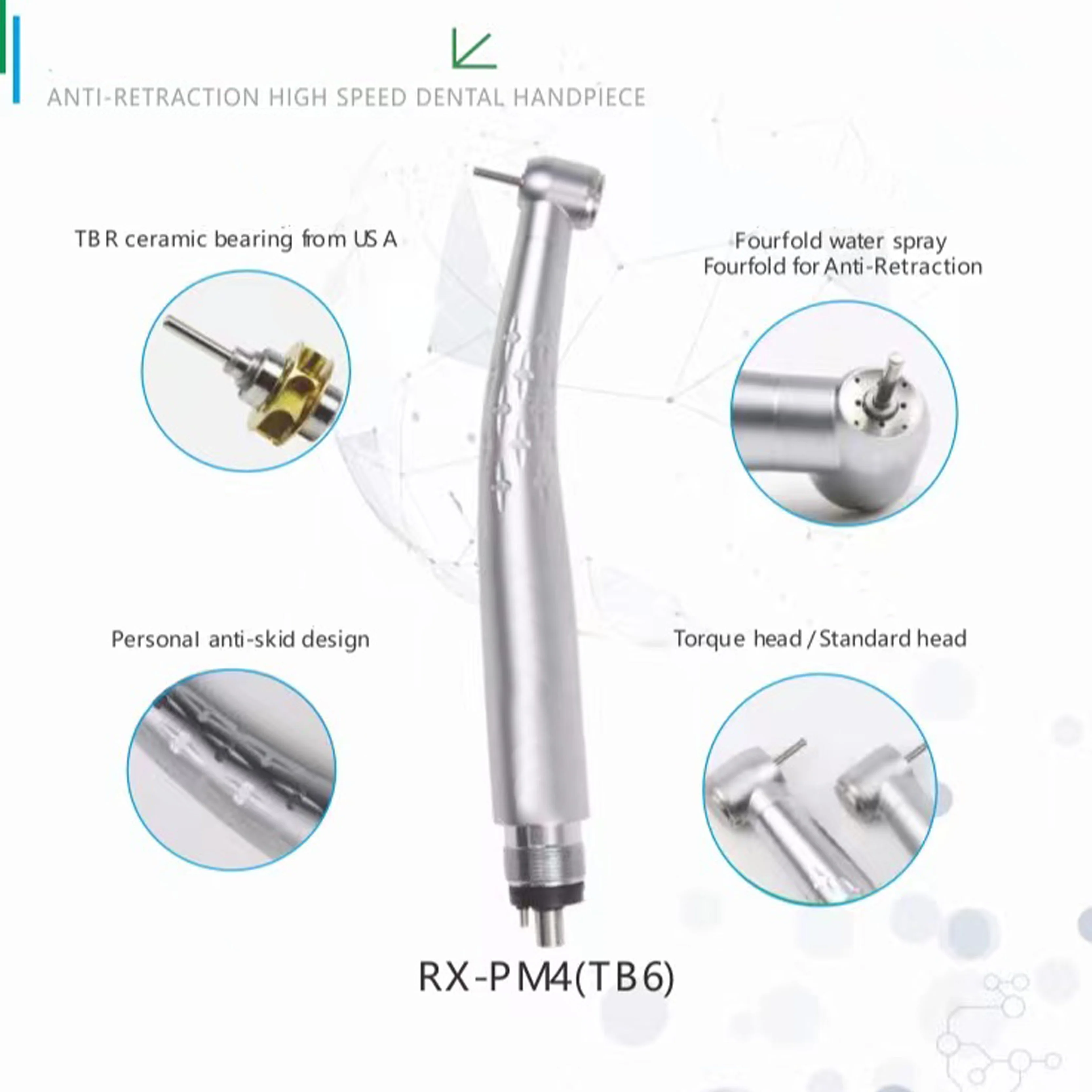 Good Price Secure by Design Dental Handpiece Dental Turbine Custom ...