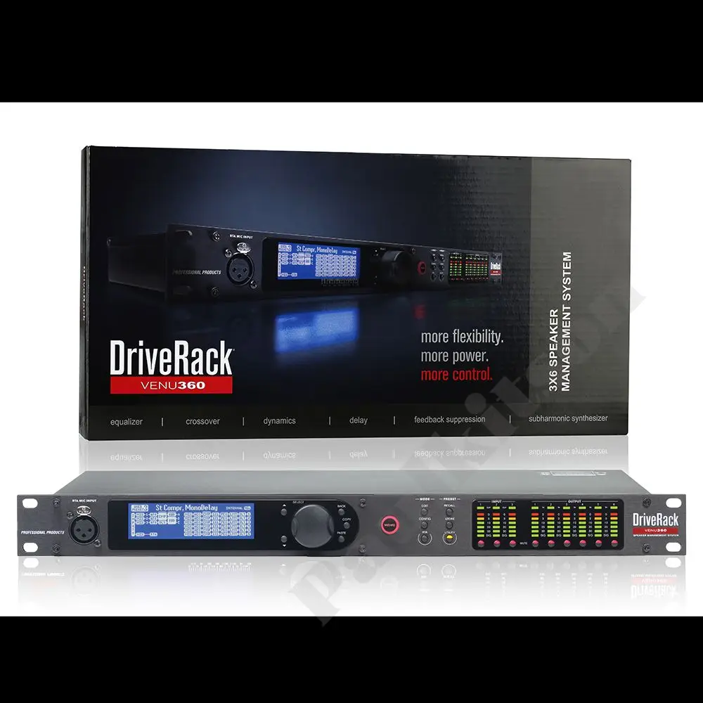 Dbx Venu360 Professional Audio Processor 3 In 6 0ut Audio Processor ...