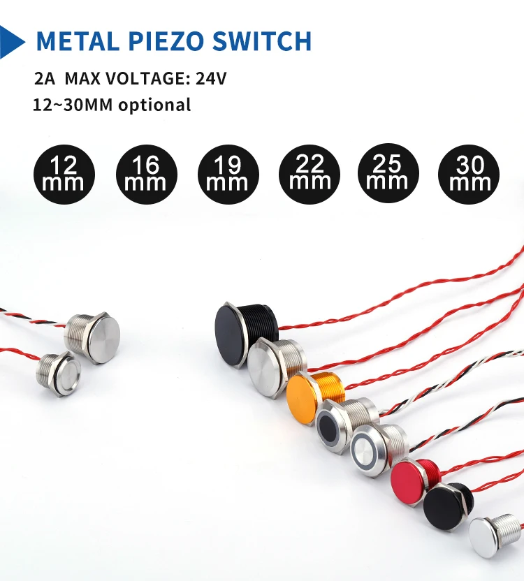 Stainless Steel Pushbutton Switch Atex Piezo Switches Ip69k Apem ...
