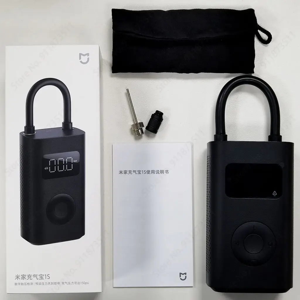 Xiaomi Mijia-bomba De Aire Inflable Para Bicicleta,Dispositivo Digital ...