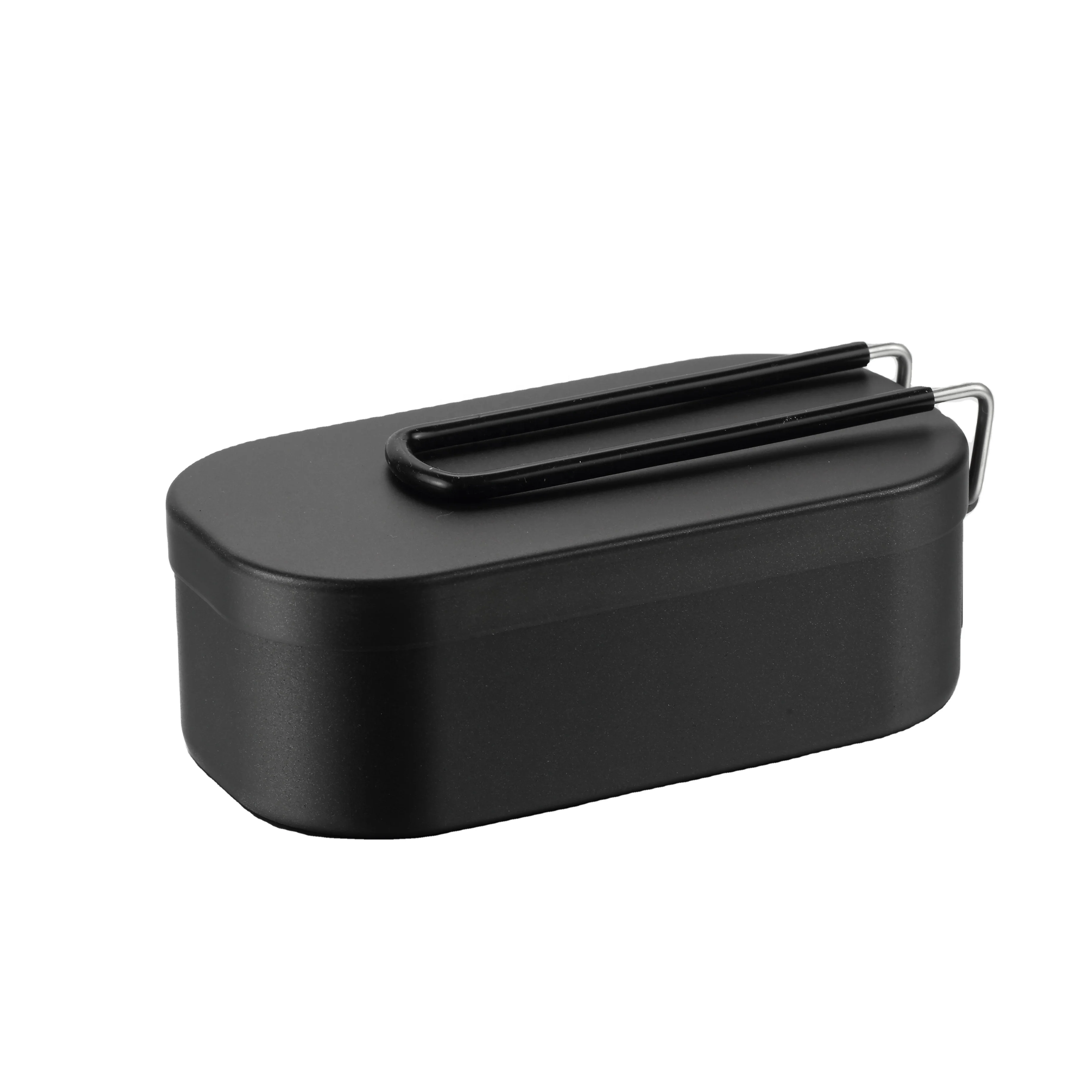 Hot Sale Outdoor Aluminum Camping Mess Tin With Non-stick Black Coating ...