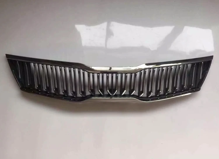 Front Abs Grille 86350-d4500 Auto Mesh Front Bumper Upper Grille Car ...