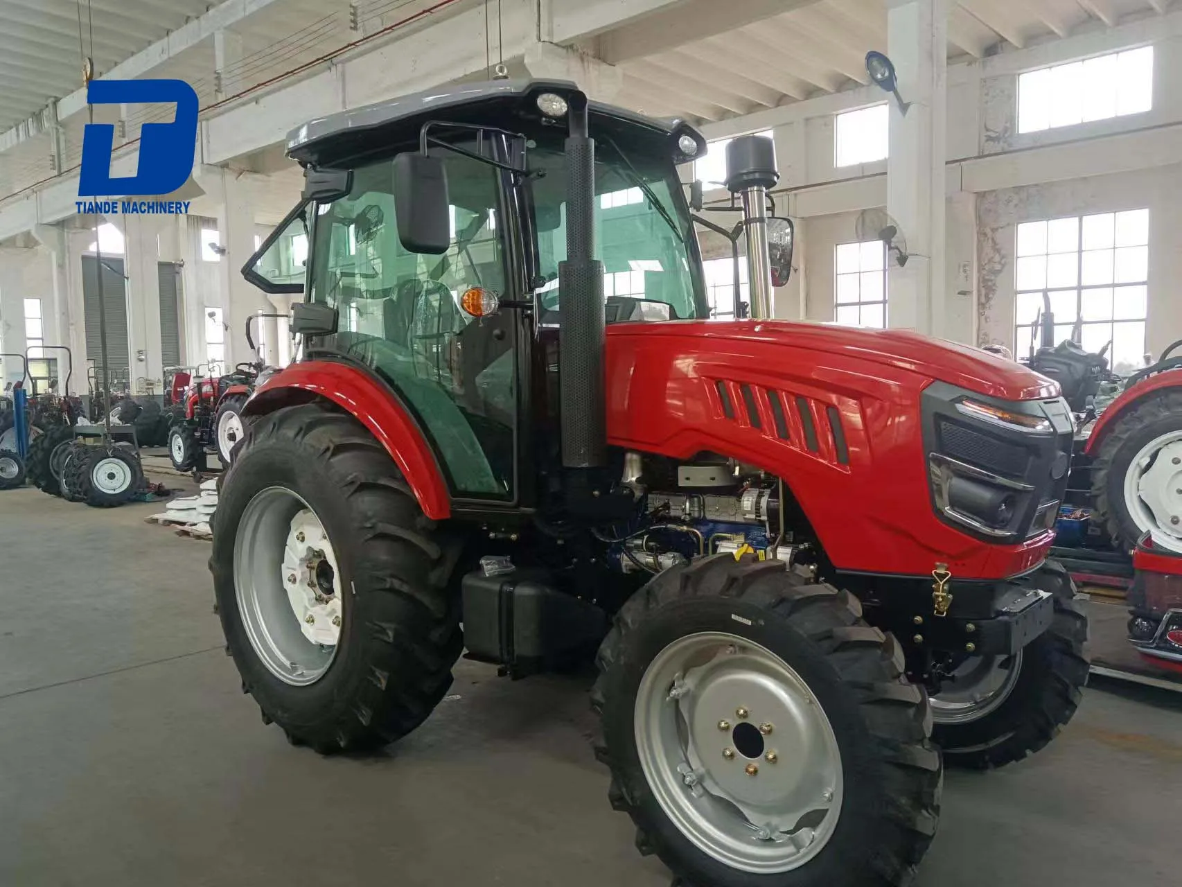 Hot Sale Model 4wd Farm Tractors 90hp Tractor 4*4 Wheel Farm Tractor With Ac Cabin - Buy Cheap ...