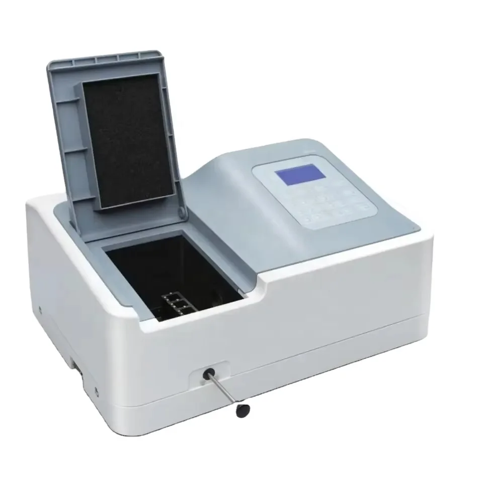 Single Beam UV VIS Spectrophotometer 200-1000nm Scanning for Lab school ...
