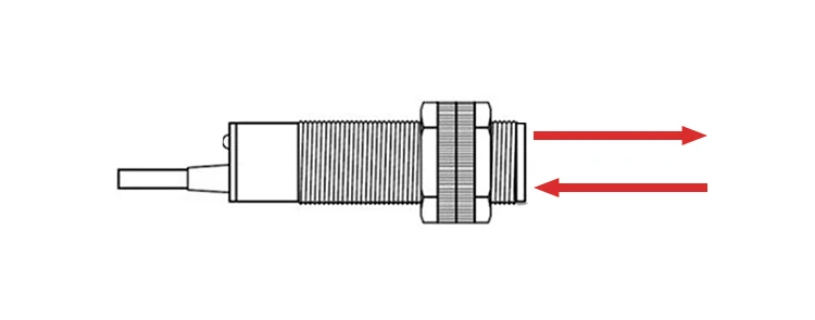 E3f Series Cylindrical Shape Ip67 Npn Pnp No Nc Metal M18 Diffuse ...