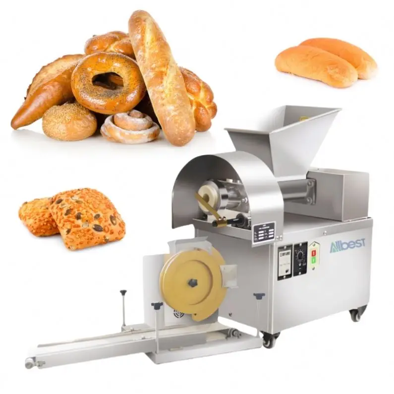 Continuous Operation Dough Dividing Round Machine For Toast Biscuits ...