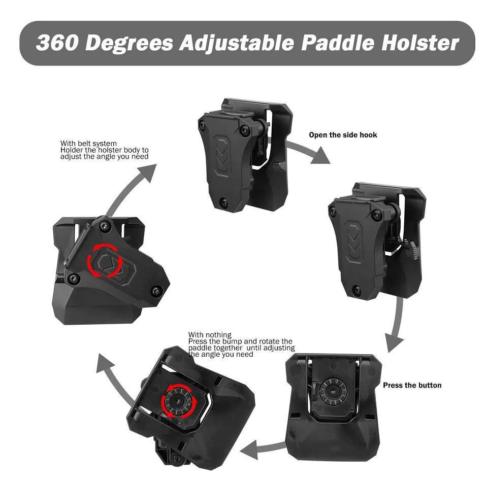 Universal Single Magpouch - Tactical Polymer Magazine Pouch Holder