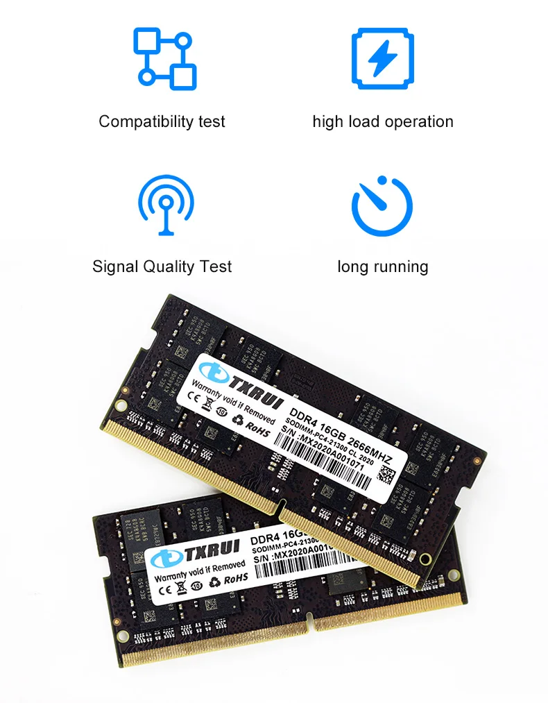 1600mhz 2666mhz 3200mhz DDR4 Rams for Laptop - Stock Support