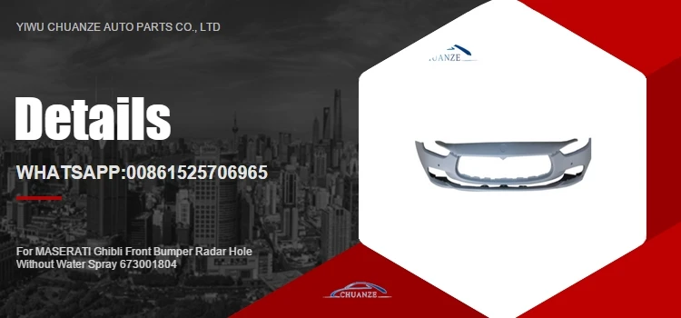 玛莎拉蒂吉卜力前保险杠雷达孔无喷水673001804 - Buy 玛莎拉蒂吉卜力车身套件工作室落水管悬架碳纤维方向盘的前保险杠,Totoro ...