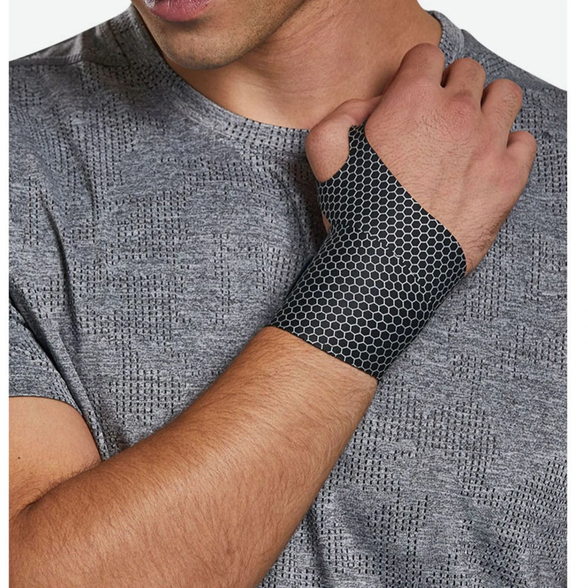 Custom Logo Tendonitis Sprains Recovery Wrist Strap Hand Compression ...