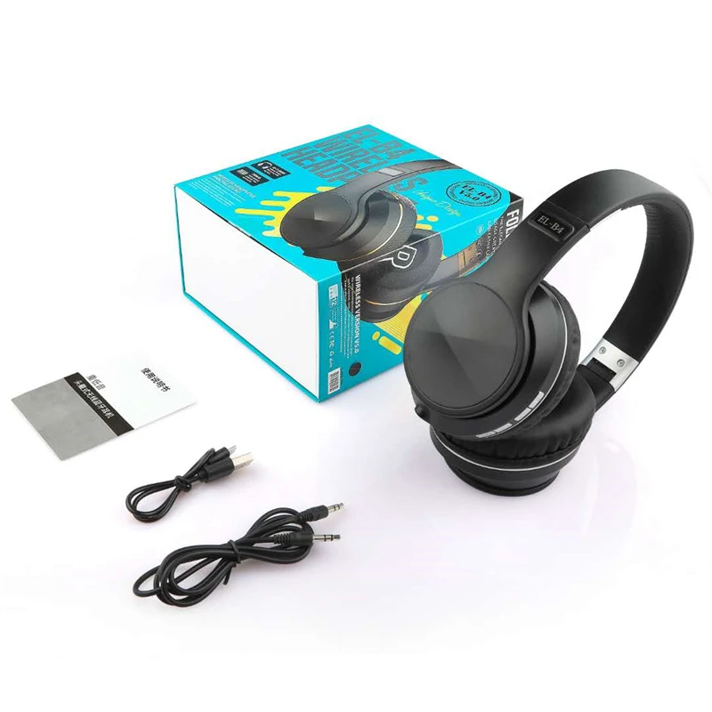 Auricular 2024 Over Ear Wireless Microphone Headset Gamer Noise ...