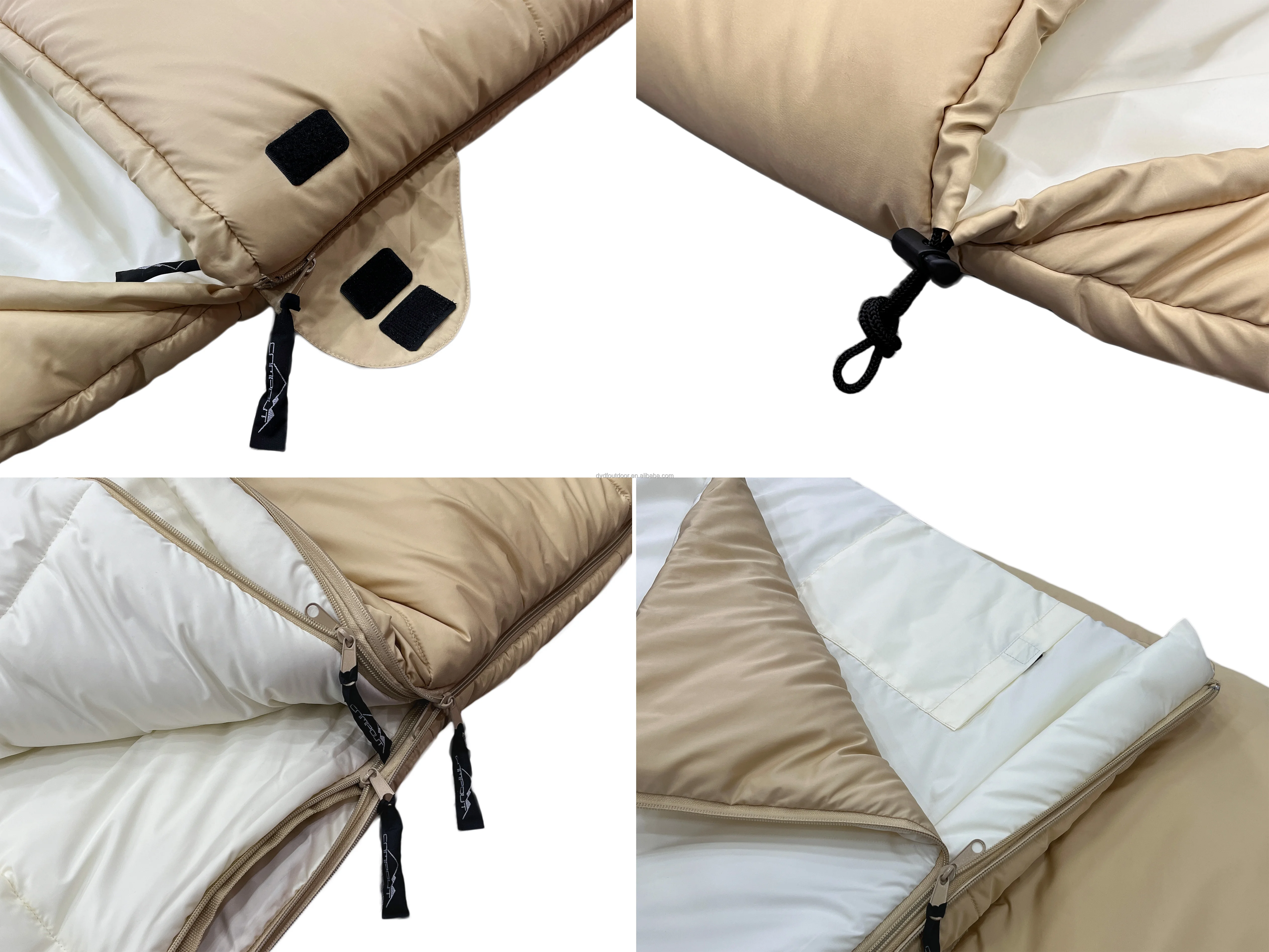 Premium Removable Double Layer Sleeping Bag for All Season Single or ...