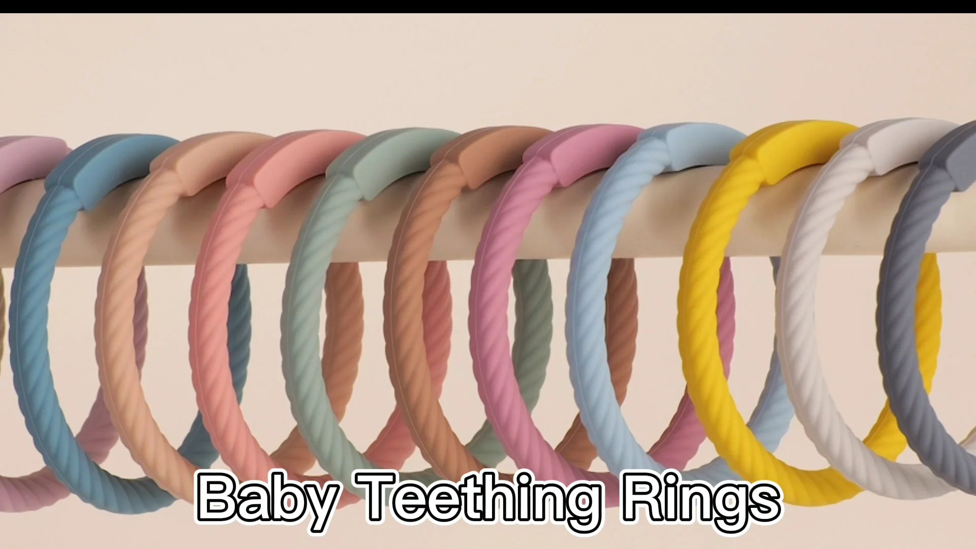 Wholesale Multifunction Thread Bracelet Design Baby Teether Silicone ...