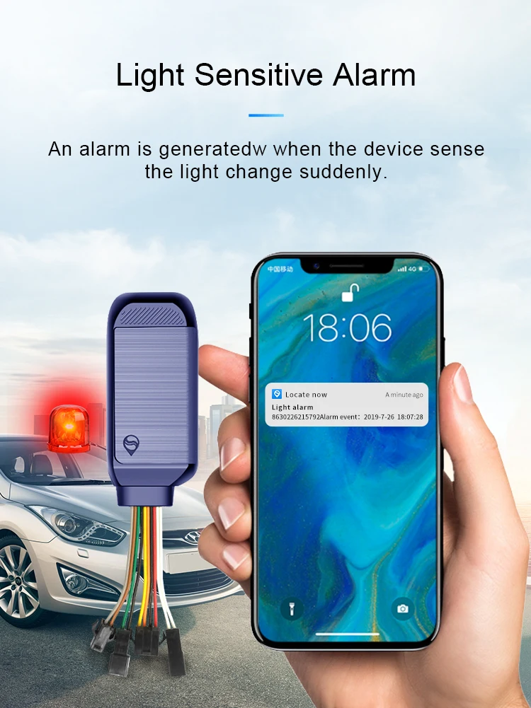 Multi-wire Connected Tracker 4g Tracking Device Anti Theft Gps Sos Personal Locator - Buy 4g Gps ...