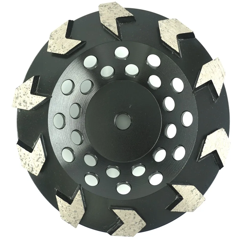 180mm Concrete Cement Surface Grinding Discs | Silver Welding Double ...
