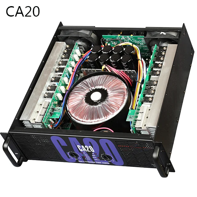 SCS CA20 Power Amplifier - 1300W X 2 Channels at Low Price