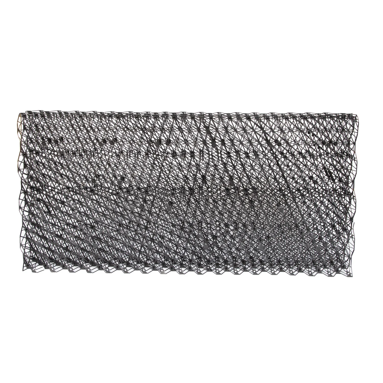 Black Anti-UV PP Plastic Mesh Filler Net for Cooling Tower Fill ...