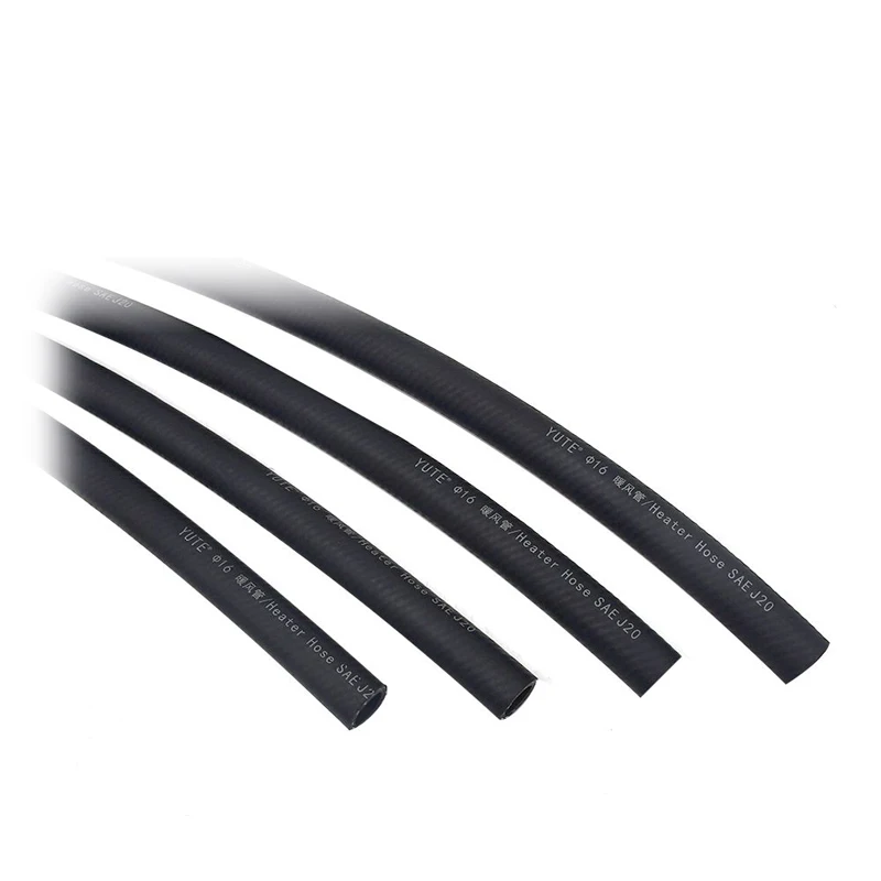 5/8" 16mm SAEJ20 High Performance Black Heater Hose EPDM Cooling ...