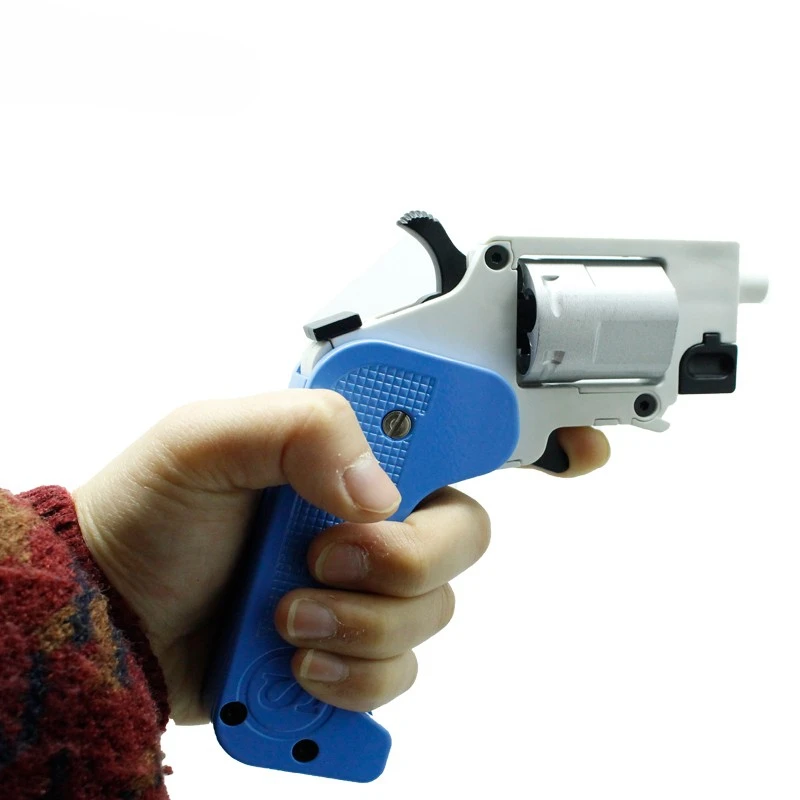 2023 New Revolver Soft Projectile Gun - Alloy Toy Pistol