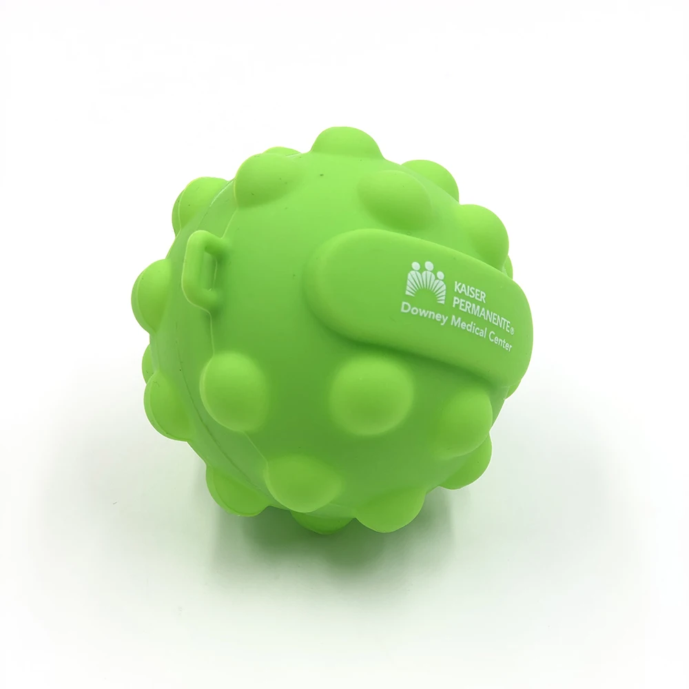 Low MOQ Pop Fidget Stress Ball Custom Logo Squeeze Stress Toy Ball ...