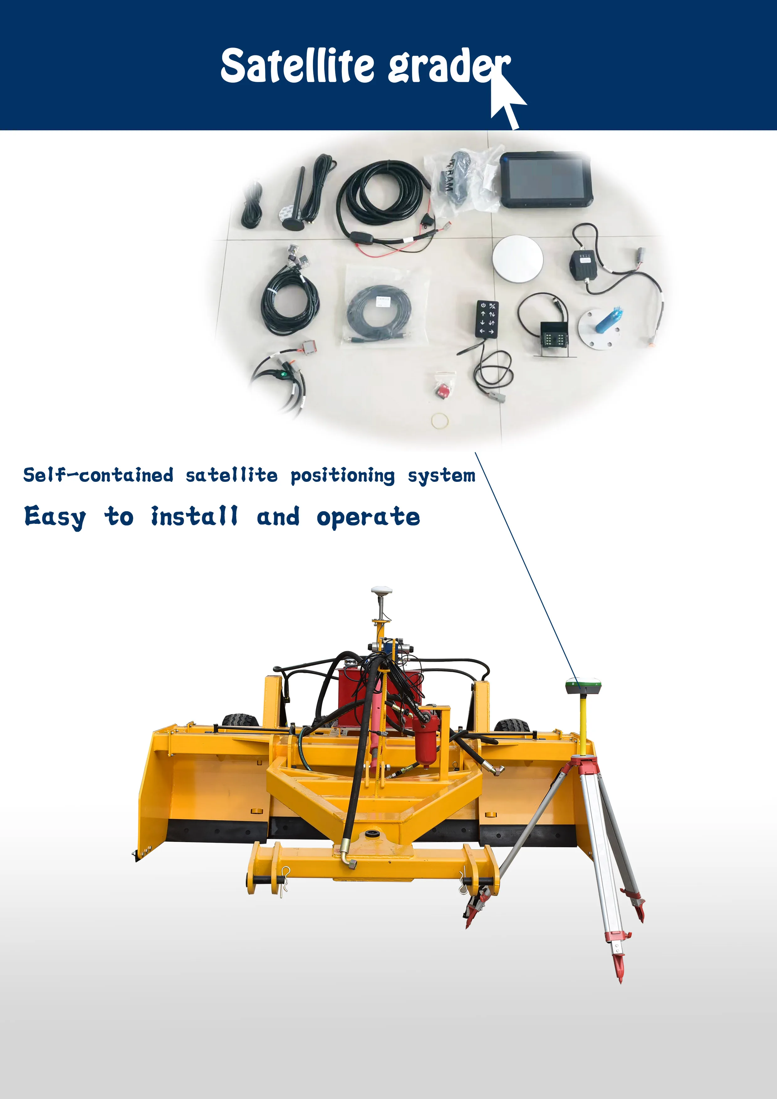 3m Working Width Farm Land Grader - Precision & CE Certified