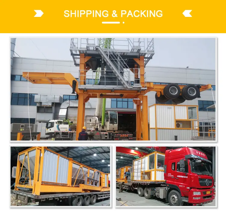 Mobile Automatic Asphalt Mixing Mini Plant - High Efficiency