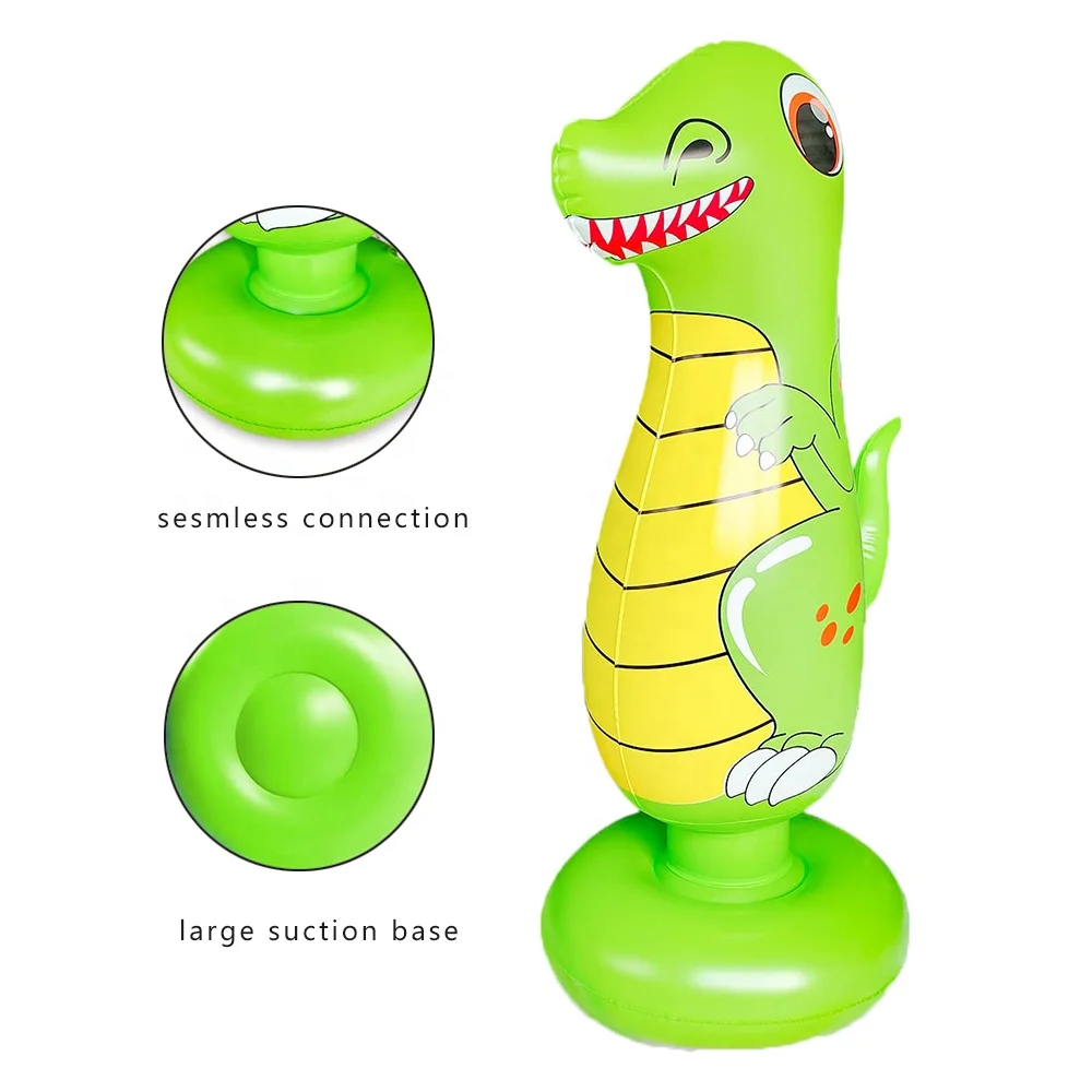 Dinosaur Kids Toy Inflatable Standing Professional Boxing Air Bags ...