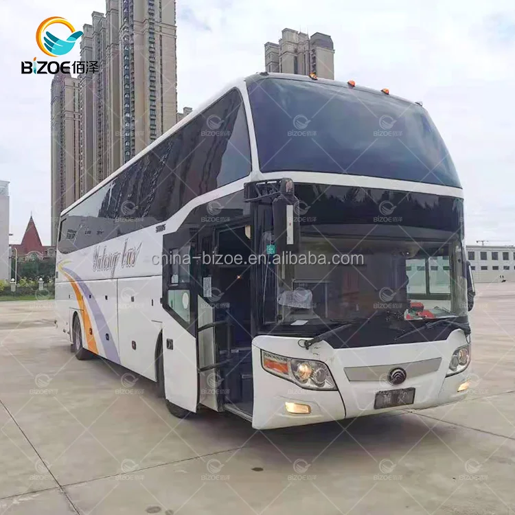Buses 60 Seats LHD Rear Engine Passenger Bus VIP Luxury Bus Price