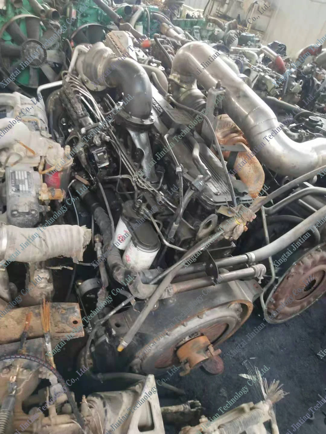 High Quality 6 Cylinder 6l Engine Used Diesel Engine L340 L360 L375 30 ...