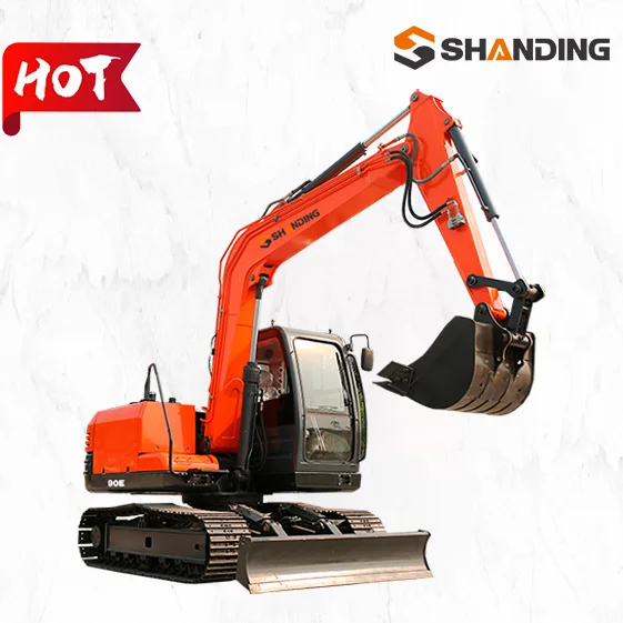 9 Ton Crawler Excavator with EATON Engine and Convenient Operation for ...