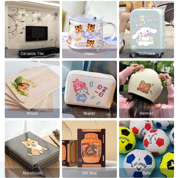 Factory Uv Dtf Printer With Laminator Multifunction Phone Case Bottle ...